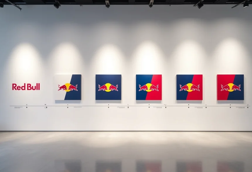 L’évolution historique du logo avec Red Bull - Marketingrama